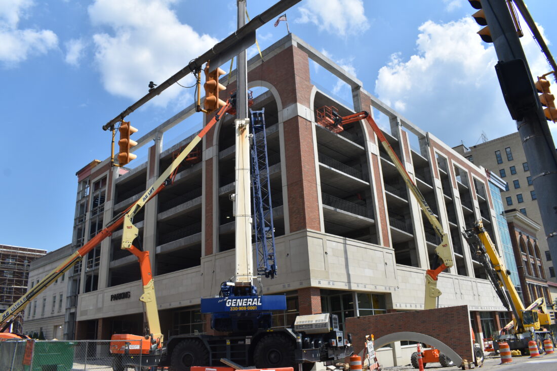 New Market Street Parking Garage Nears Completion | News, Sports, Jobs ...